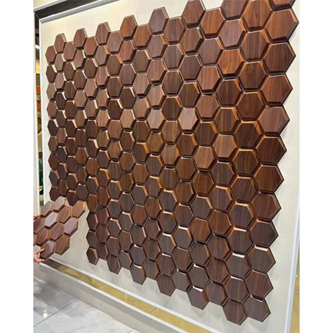 3D Wall Panel (20'' x 20'') – Modern Decorative Wall Design