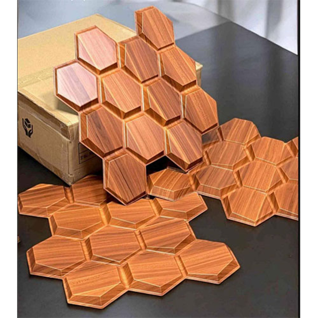 3D Wall Panel (20'' x 20'') – Modern Decorative Wall Design