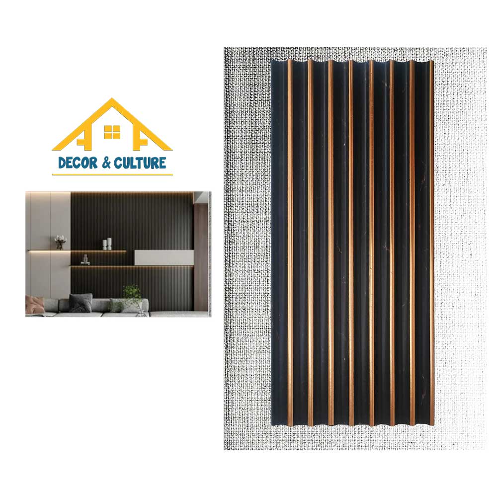 Charcoal Louver Panel DCCP02 - Premium Wall Cladding | Decor & Culture ...