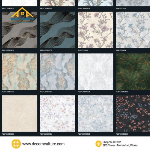 Floral Wallpaper price in BD
