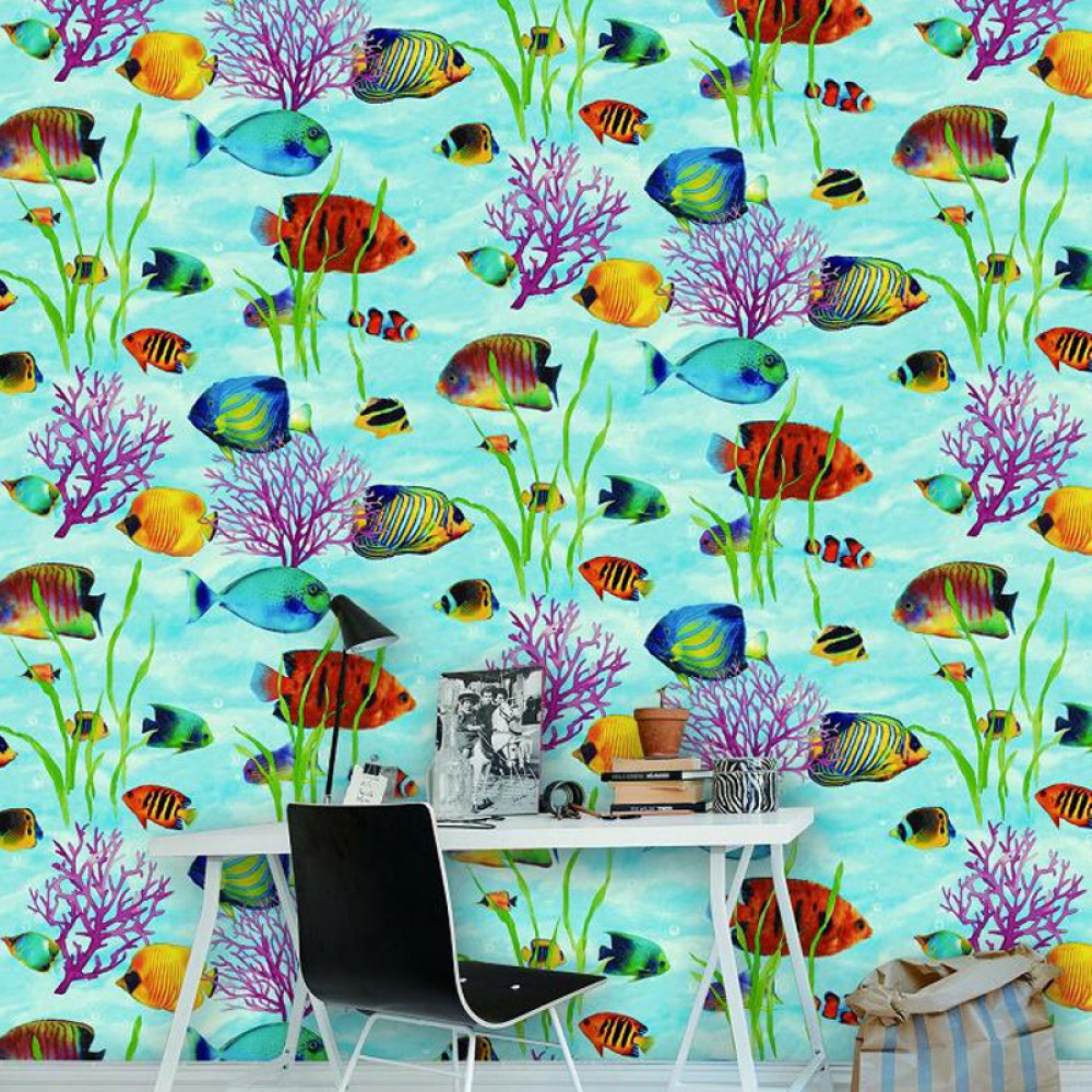 New restaurant wallpaper for shop or hotel in bd - decornculture