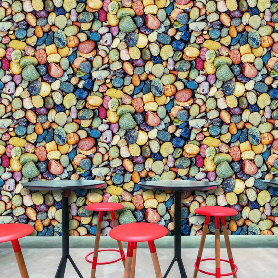 New restaurant wallpaper for shop or hotel in bd - decornculture