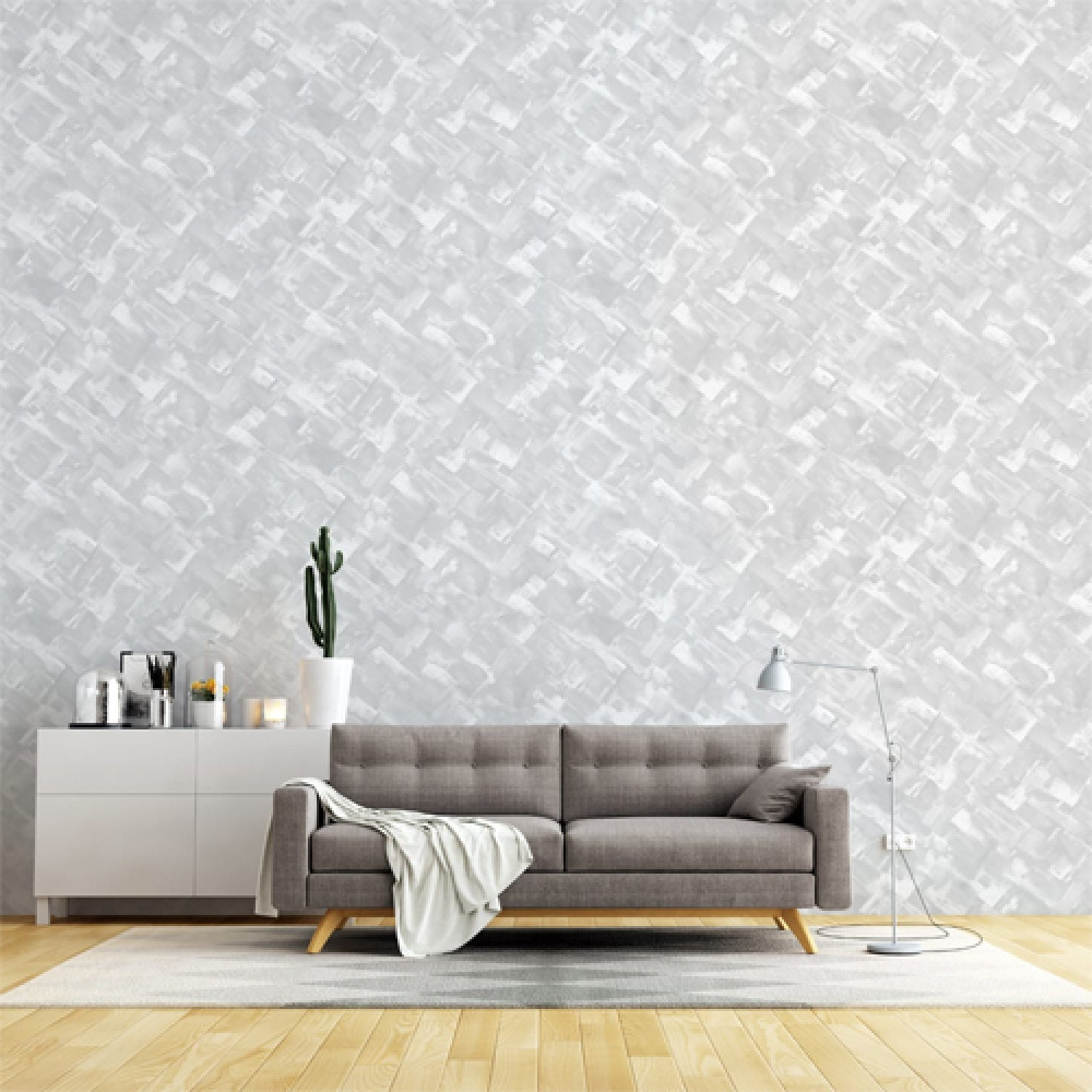 Solid Textured Wallpaper For Drawing Room