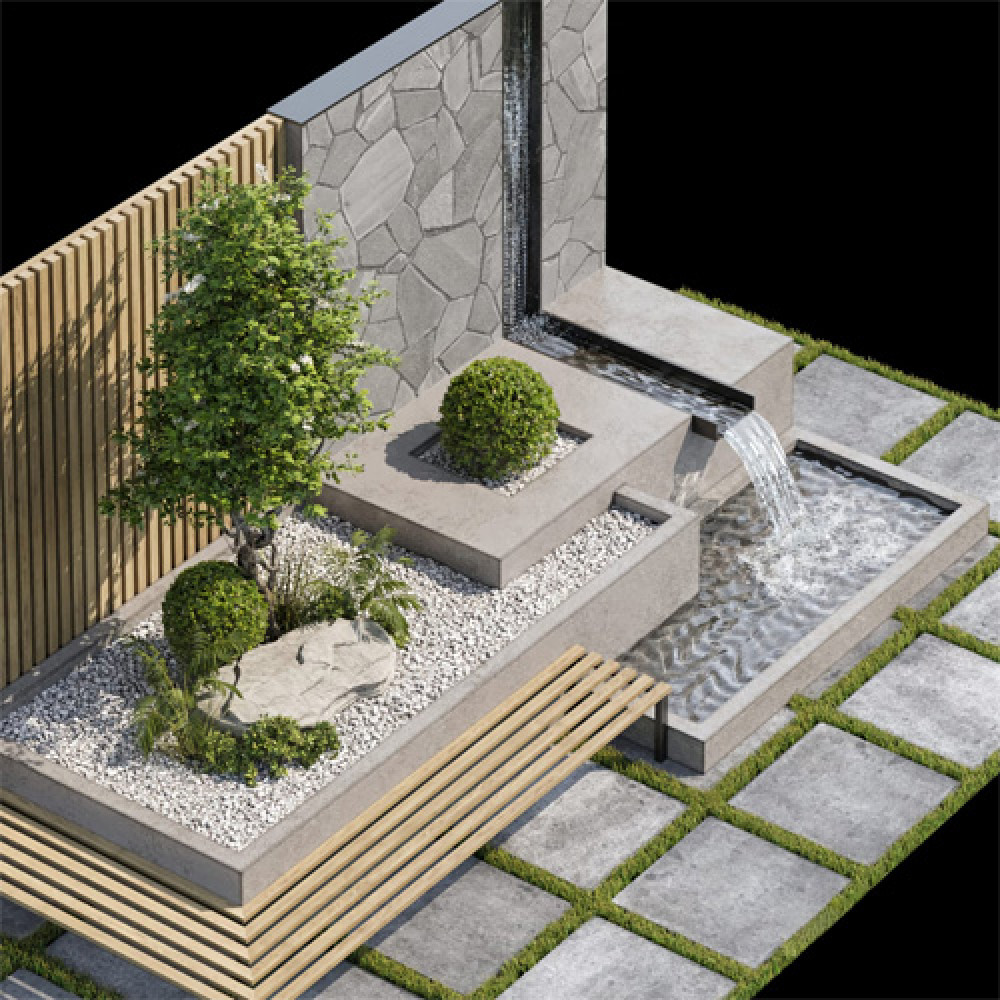 Best Water Fountain Design In Bangladesh WF004